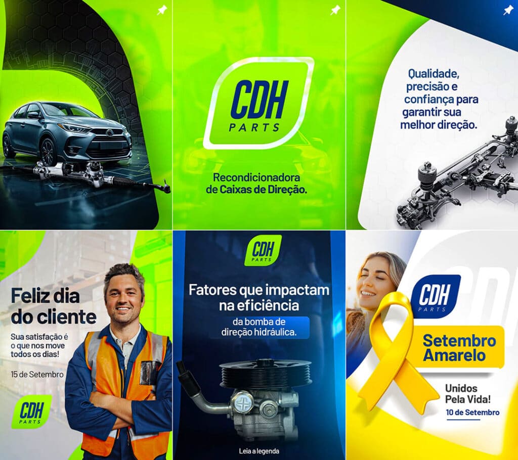 CDH Parts - Caixas e Componentes de Direção